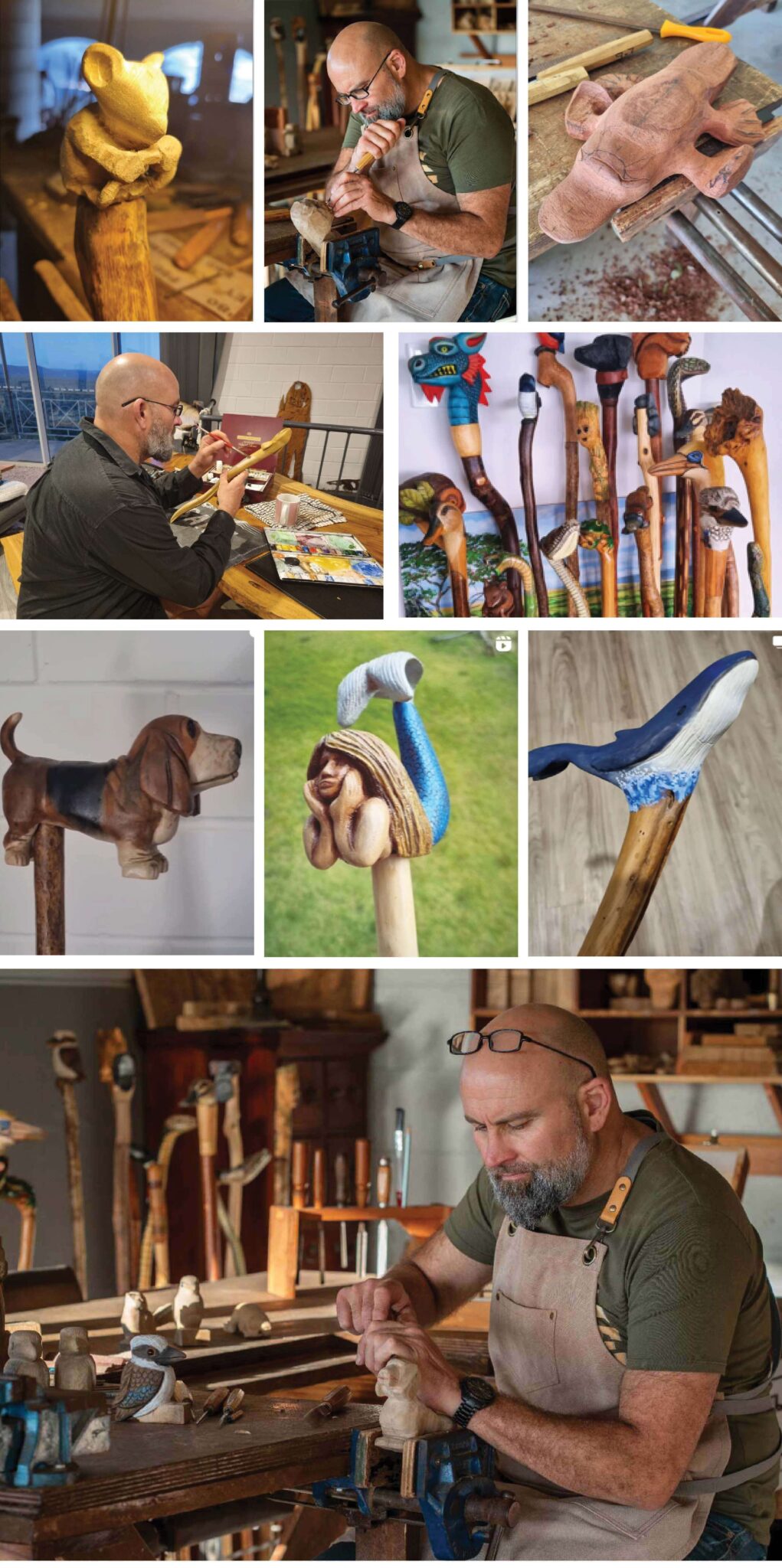 WALKING STICK MAKER - Gympie Rotary Makers Fair